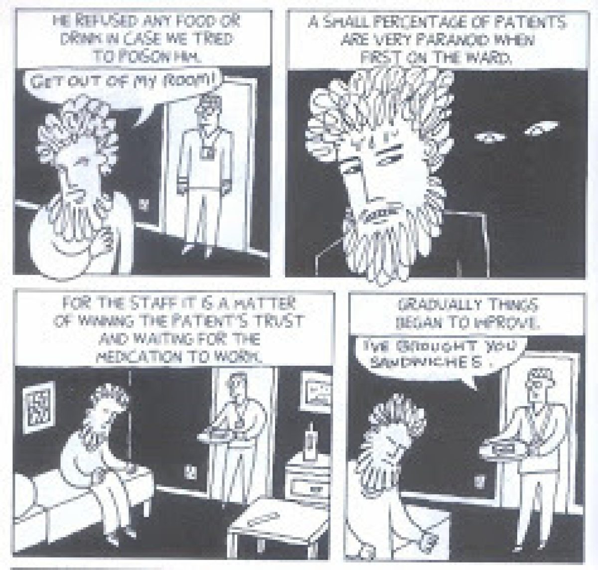 ‘Psychiatric Tales’ by Darryl Cunningham | Bethlem Museum of the Mind